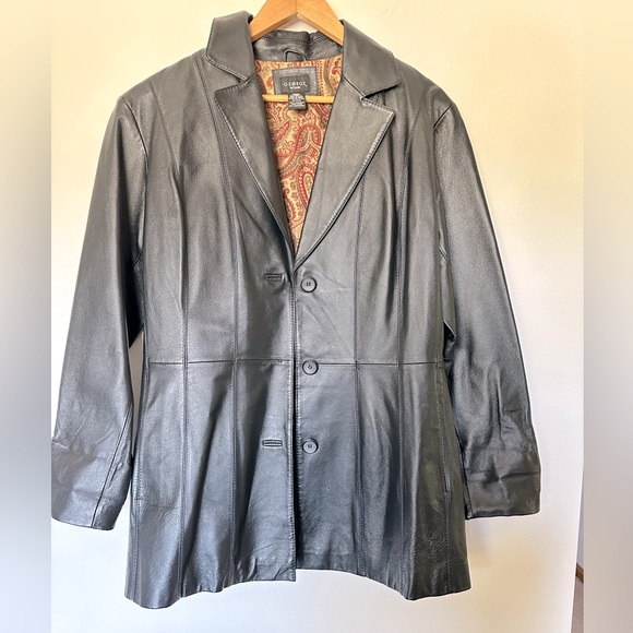 George | Jackets & Coats | George Leather Jacket | Poshmark